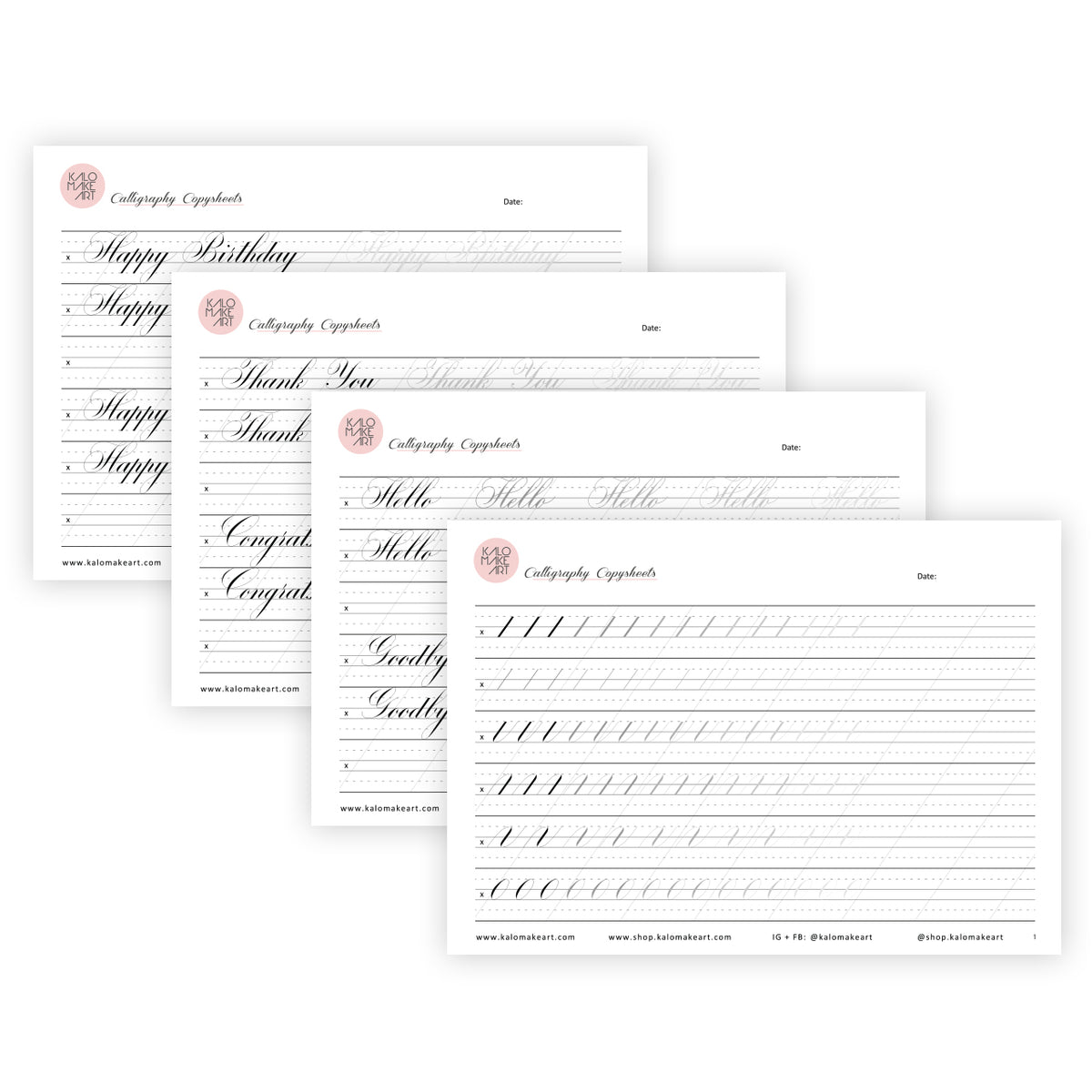 Kalo Make Art | Hong Kong Calligraphy Supply | BEGINNER Calligraphy ...