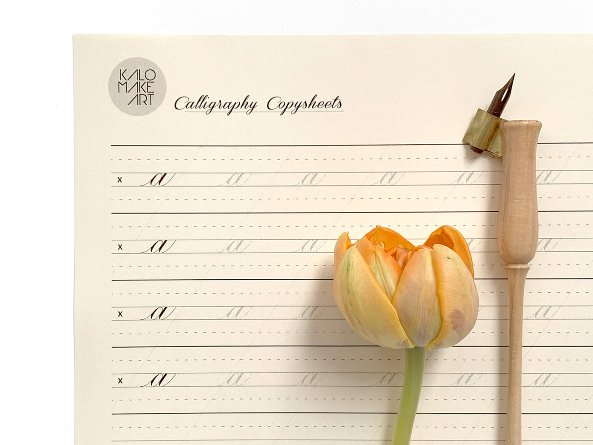 Kalo Make Art | Hong Kong Calligraphy Supply | CLASSIC LOWERCASE ...